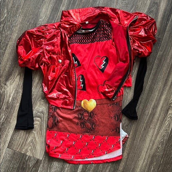 Disney | Costumes | Disneys Descendants Red Costume For Kids | Poshmark